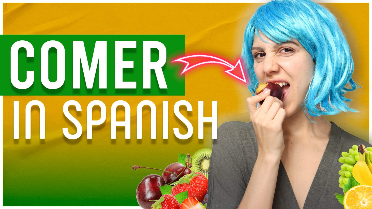 Learn about food in Spanish:vocabulary + translation & audio