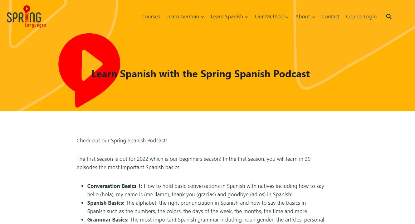 Learn Spanish Podcasts: 7 Best Spanish Podcasts To Fluency