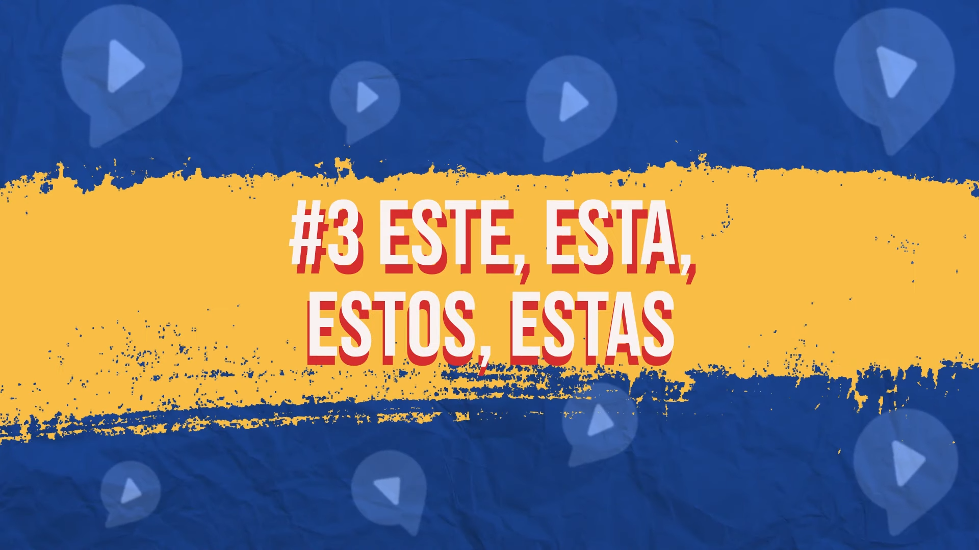 Demonstrative adjectives Spanish: Este, ese, aquel + audio!