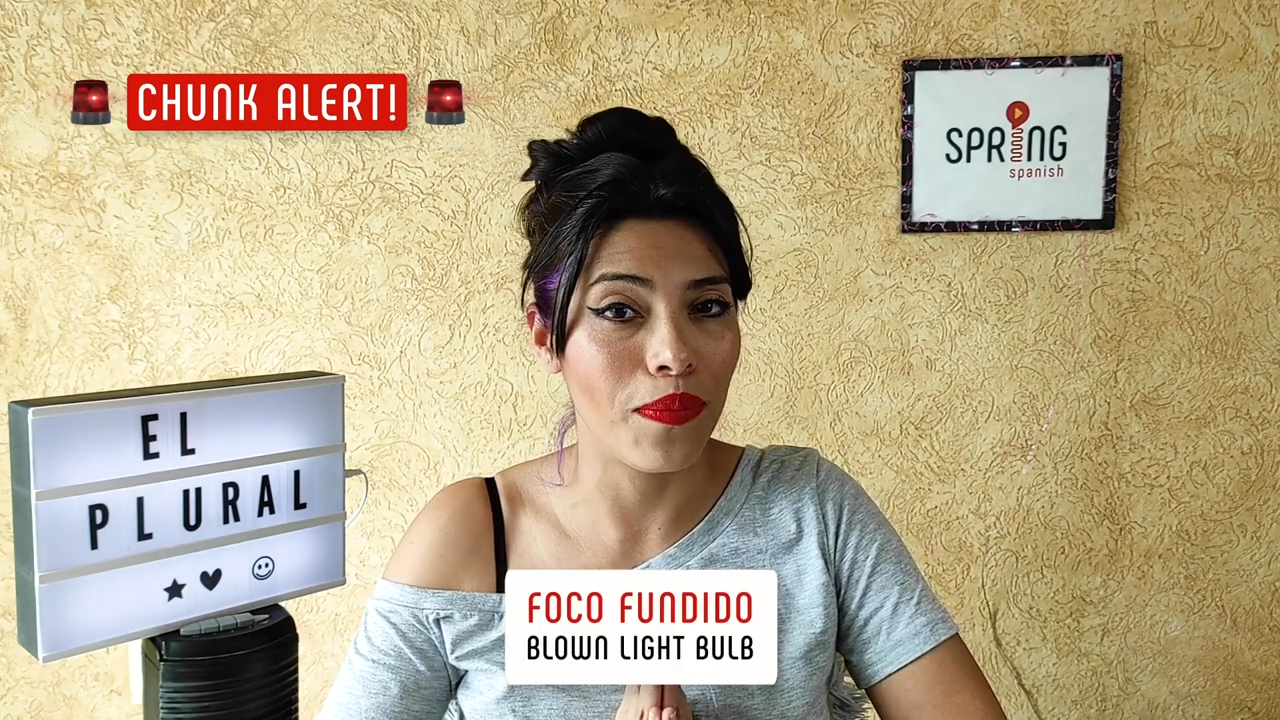 Plurals in Spanish: 4 Rules with Chunks to Spanish Plurals